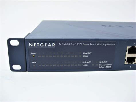 Netgear ProSafe 24 Port 10 100 Smart Switch W 2 Gigabit Ports FS726T Max Marine Electronics