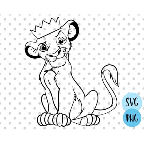 Lion SVG PNG Clipart Files Inspire Uplift