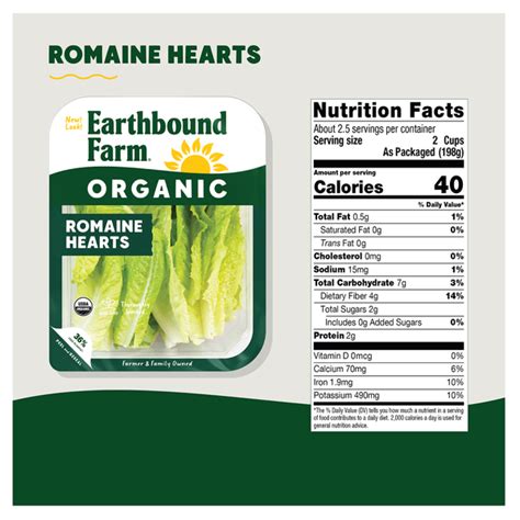 Earthbound Farm Organic Romaine Hearts Same Day Delivery Or Pickup