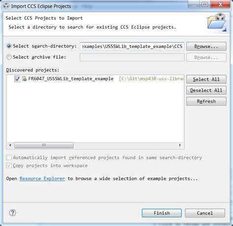 code examples — msp ultrasonic sensing library users guide 02 40 00 00