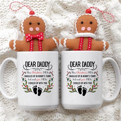 Hot Chocolate Mug Daddy S Christmas Surprise Christmas In Mummy S Tummy First Christmas As