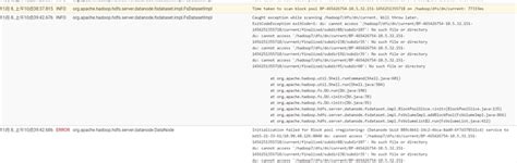 大数据运维：datanode启动后挂了initialization failed for block pool ＜registering＞ 知乎
