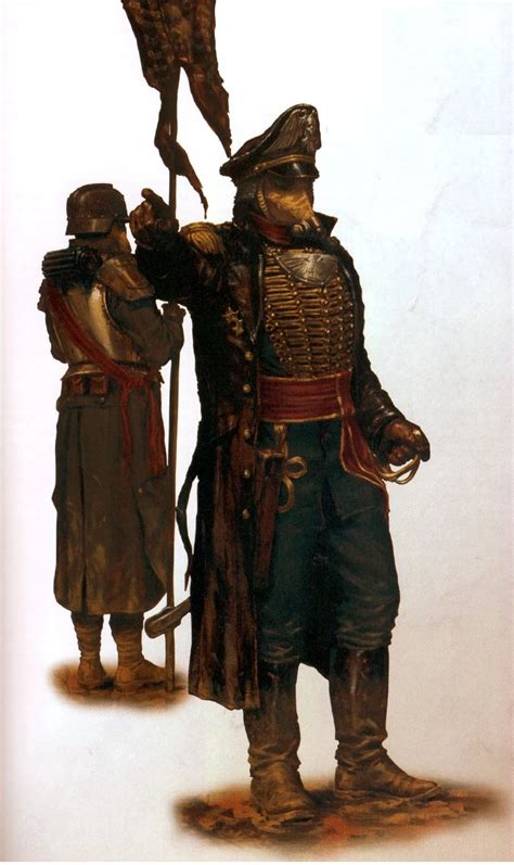 Image Krieg Commissar General And Ensign Warhammer 40k Fandom Powered By Wikia