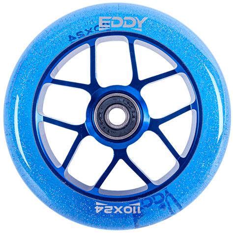 КОЛЕСО TECH TEAM EDDY BLUE 110*24мм – купить в Москве в магазине ...