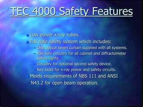 Ppt Tec 4000 X Ray Diffraction System Powerpoint Presentation Free