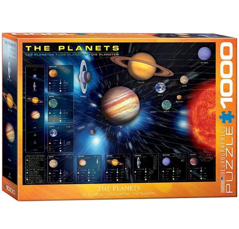 Die Planeten Puzzle 1000 Teile, spezielle Pappe | Planets, Jigsaw ...