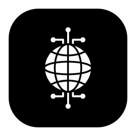 Premium Vector Worldwide Network Vector Illustration