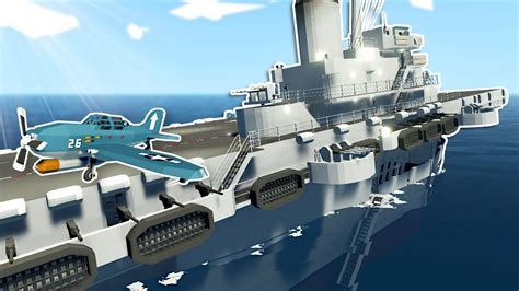 Sinking Aircraft Carrier Survival Stormworks Multiplayer Gameplay