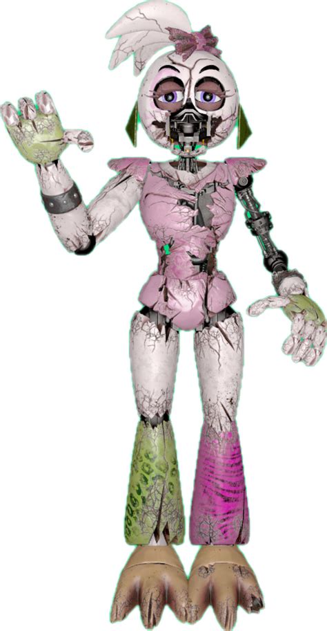Sfm Fnaf Sb Shattered Glamrock Chica Full Body By Mauriciotoro2006 On