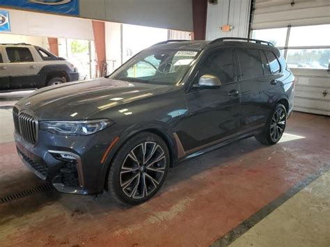 5uxcx6c0xm9e43895 2021 Bmw X7 M50i On Copart