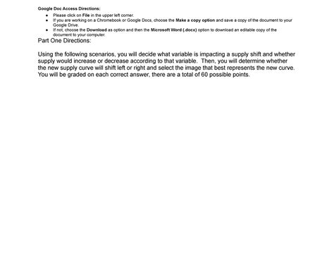 Copy Of Module One Lesson Five Activity Google Doc Access Directions