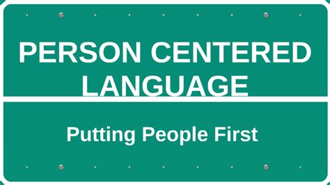 Person Centered Language By Emily Hemer On Prezi