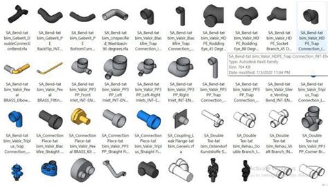 مجموعه 5 هزارتایی آبجکت تاسیسات رویت 5000 فمیلی های مپ رویت تات بیم