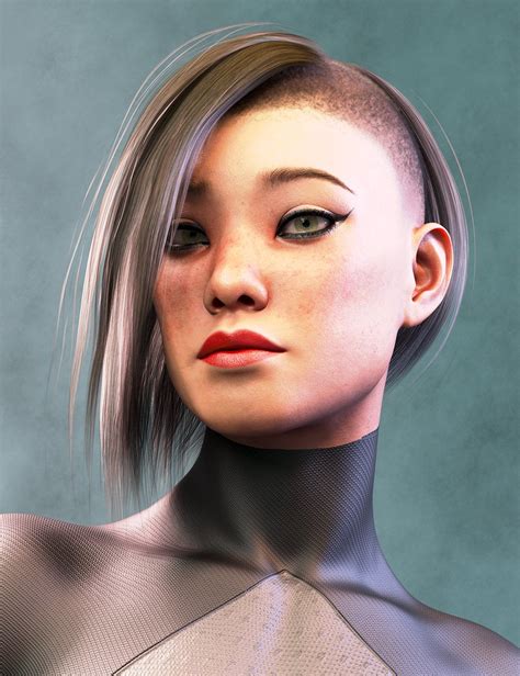 M3d Uw Asymmetric Hair For Genesis 9 Daz 3d