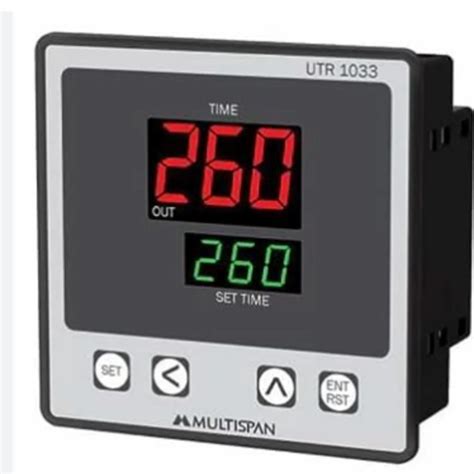 Multispan Utr 1033 Programmable Digital Timer Universal Range Utr 1033 At Rs 900 Piece Tri