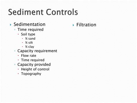 Ppt Sediment Controls Powerpoint Presentation Free Download Id 5034494