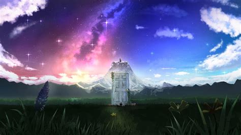 唯美 铃芽之旅 门 星空 4k高清电脑壁纸 图片编号335091 壁纸网