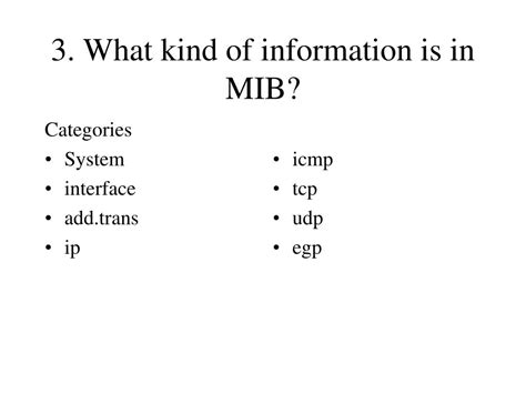ppt management information base for version 2 of the simple network