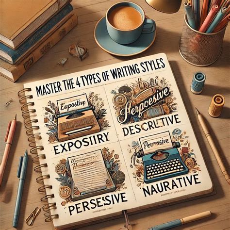 Master The 4 Types Of Writing Styles Writing Styles Descriptive
