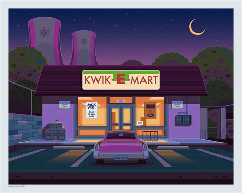 Kwik E Mart The Simpsons — George Townley