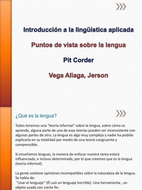 Pit Corder Parte1 Pdf Pdf Dialecto Lingüística