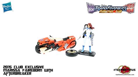 Video Review Of The Transformers Collectors Club Marissa Faireborn And
