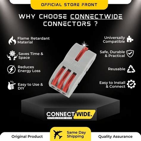 Wire Nut Connector 1 In 3 Out Abs Material 39x18x14 5mm Multicolor Rated Voltage 250v 4kv