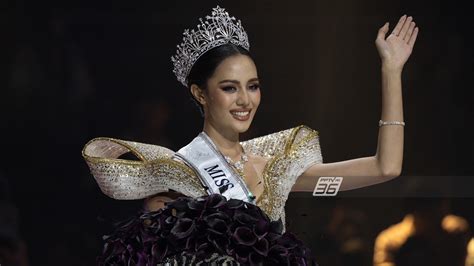 โอปอล สุชาตา ช่วงศรี คว้าตำแหน่ง Miss Universe Thailand 2024 Pptvhd36