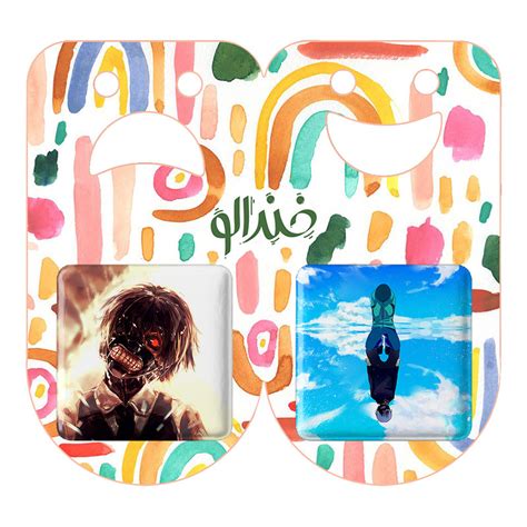 قیمت و خرید مگنت خندالو طرح توکا کریشیما و کانکی کن انیمه توکیو غول کد