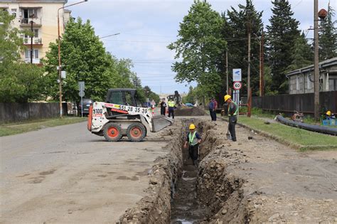 საქართველოს ქალაქ სენაკში წყალმომარაგების სისტემის სარეაბილიტაციო სამუშაოები მიმდინარეობს 🟦