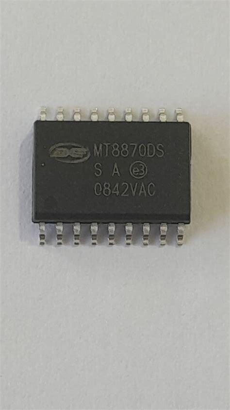 Circuito Integrado Mt8870ds Smd Ht9170 Smd Soic 18 Edf Componentes