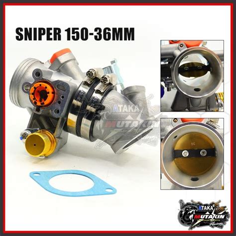 【factory Outlet】 Ataka Racing Dual Injector Throttle Body Sniper 150 Single Injector Dual