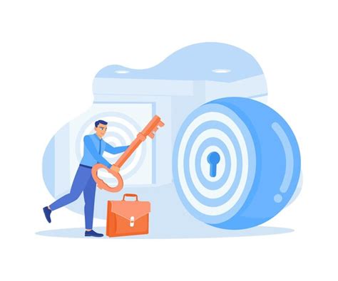 Premium Vector The Key To Success And Achieving Business Targets The