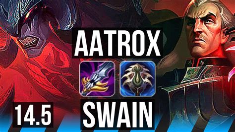 AATROX Vs SWAIN MID 17 2 19 Rank 6 Aatrox Legendary TR
