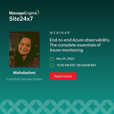 Manageengine Site24x7 On Linkedin With The Complexity Of Modern Cloud