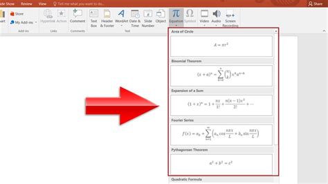 Hướng Dẫn Cách Viết Công Thức Toán Học Trong Powerpoint