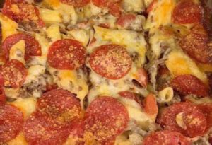 PEPPERONI PIZZA CASSEROLE Easy Recipes Life