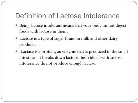 Lactose Intolerance Define At Arthur Poulsen Blog