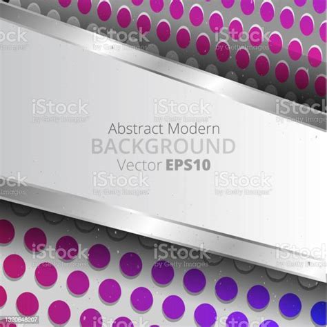 메탈릭 실버 바이올렛 퍼플 3d 크롬 우아한 사실적인 기하학적 추상현대 벡터 배경 테크노 Championship에 대한 스톡