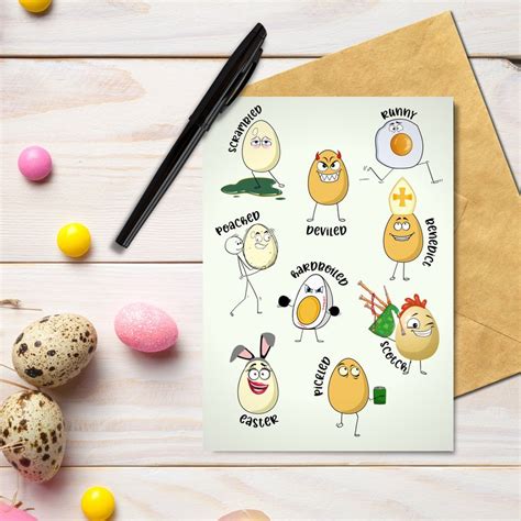 Funny Easter Card Etsy