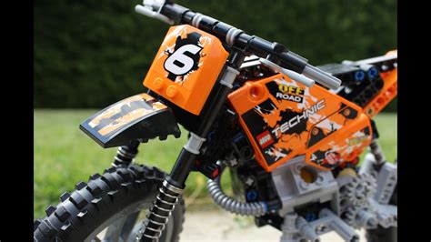 LEGO Technic 42007 Motocross Bike UNBOXING + ASSEMBLING IN TIME LAPSE ...