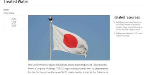 Iaea “日 오염처리수 배출 첫날부터 ‘안전기준 부합 현장 감시·평가”