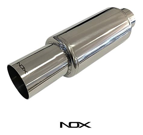 Abafador Escapamento Esportivo Inox Saída 3 Pol Nox Parcelamento