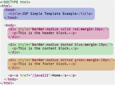 Including Files In Jsp Pages Matc Advanced Java Programming 112
