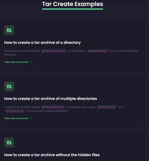 Maitrisez L Utilisation De La Commande Tar Sur Linux Avec Tarcommands