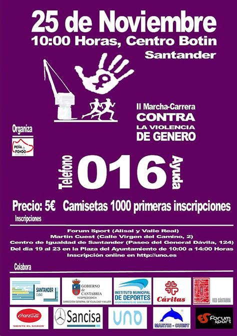 2ª Marcha Contra la Violencia de Género Atletismo