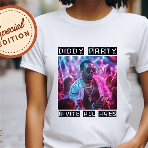 Diddy Party Invite Etsy