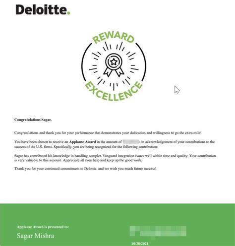 Sagar Mishra On Linkedin Applause Deloitted Deloitteusi