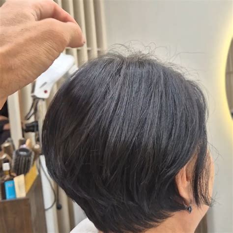 컷단발 보브컷으로 볼륨있고 깔끔하게 보브컷전문 보브컷잘하는미용실 단발레이어드컷 짧은보브컷 컷트단발스타일 숏보브컷 사모님머리 중년머리스타일 중년여성헤어