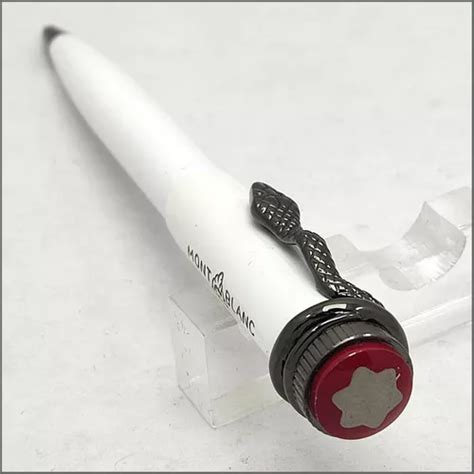 Pluma Bolígrafo Montblanc Heritage Blanca Pavonado Aarez Meses Sin